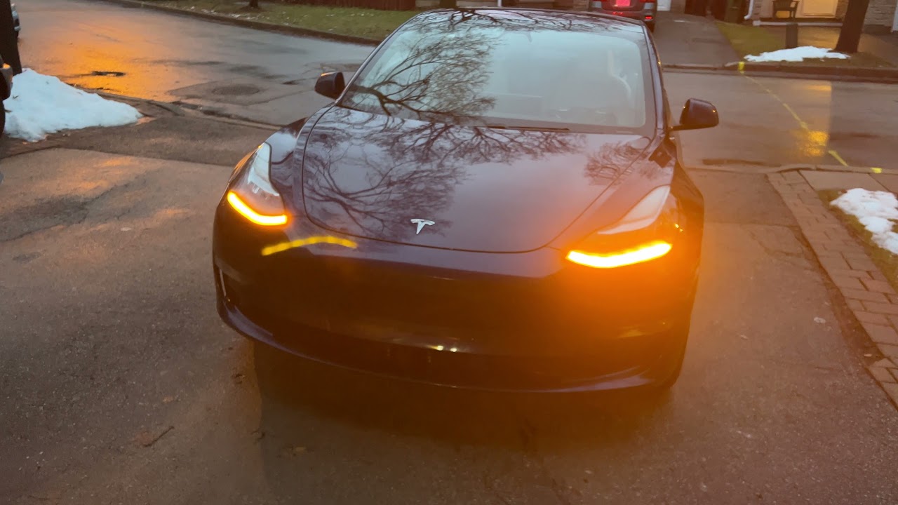 CUSTOM LIGHT SHOW Tesla Model 3 Don't Doubt Your Vibe - Elon Musk Light ...