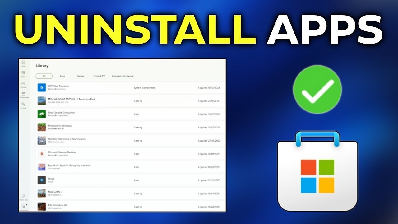 How To Uninstall Microsoft Store Apps in Windows 11 (Quick & Easy ...