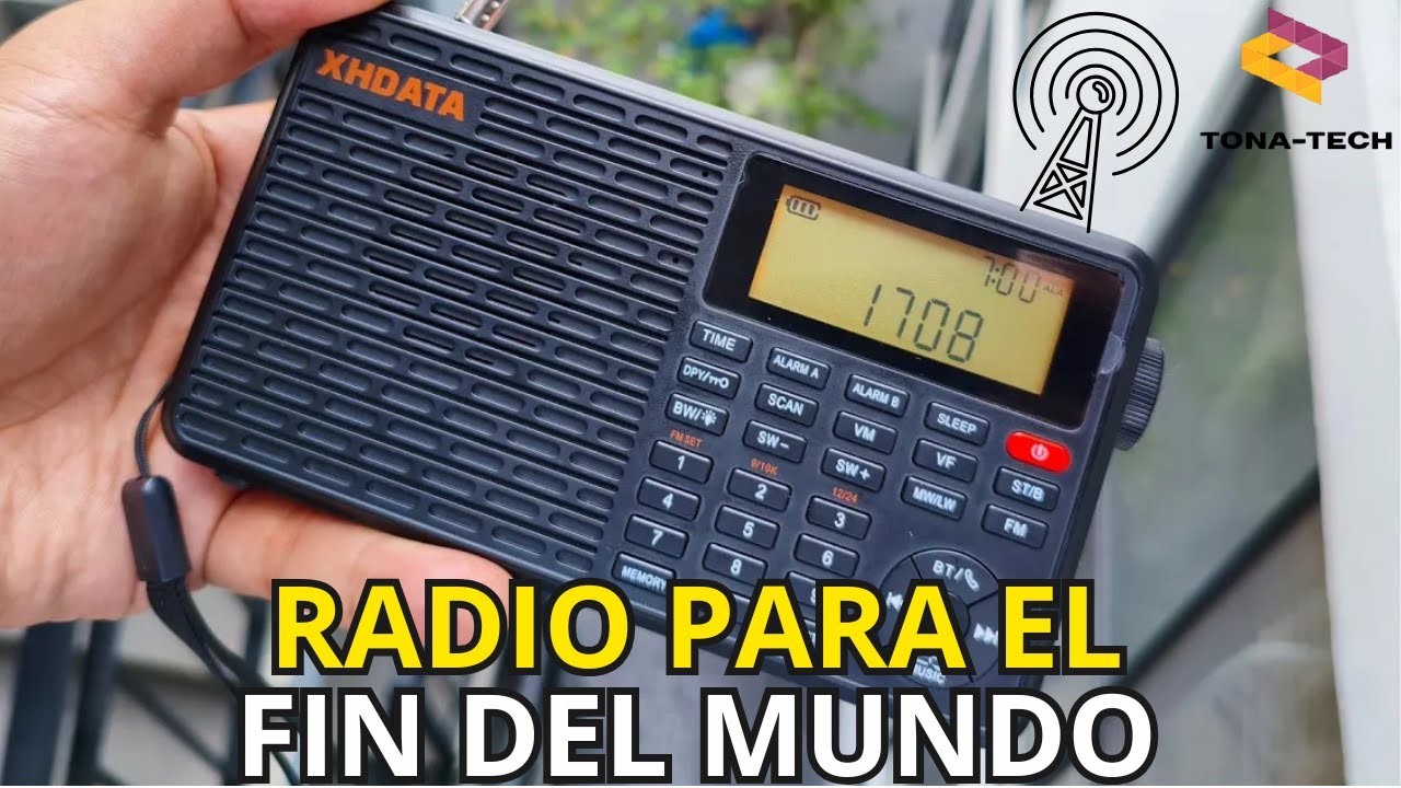 XHDATA D109: Unboxing y Pruebas del Radio Más Versátil 📦🎶 - YouTube