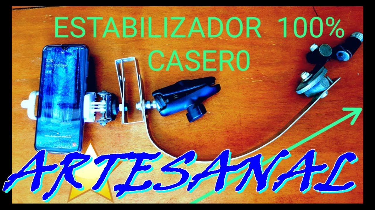 COMO HACER UN ESTABILIZADOR O GIMBAL CASERO PARA CELULAR, FÁCIL¡ - YouTube