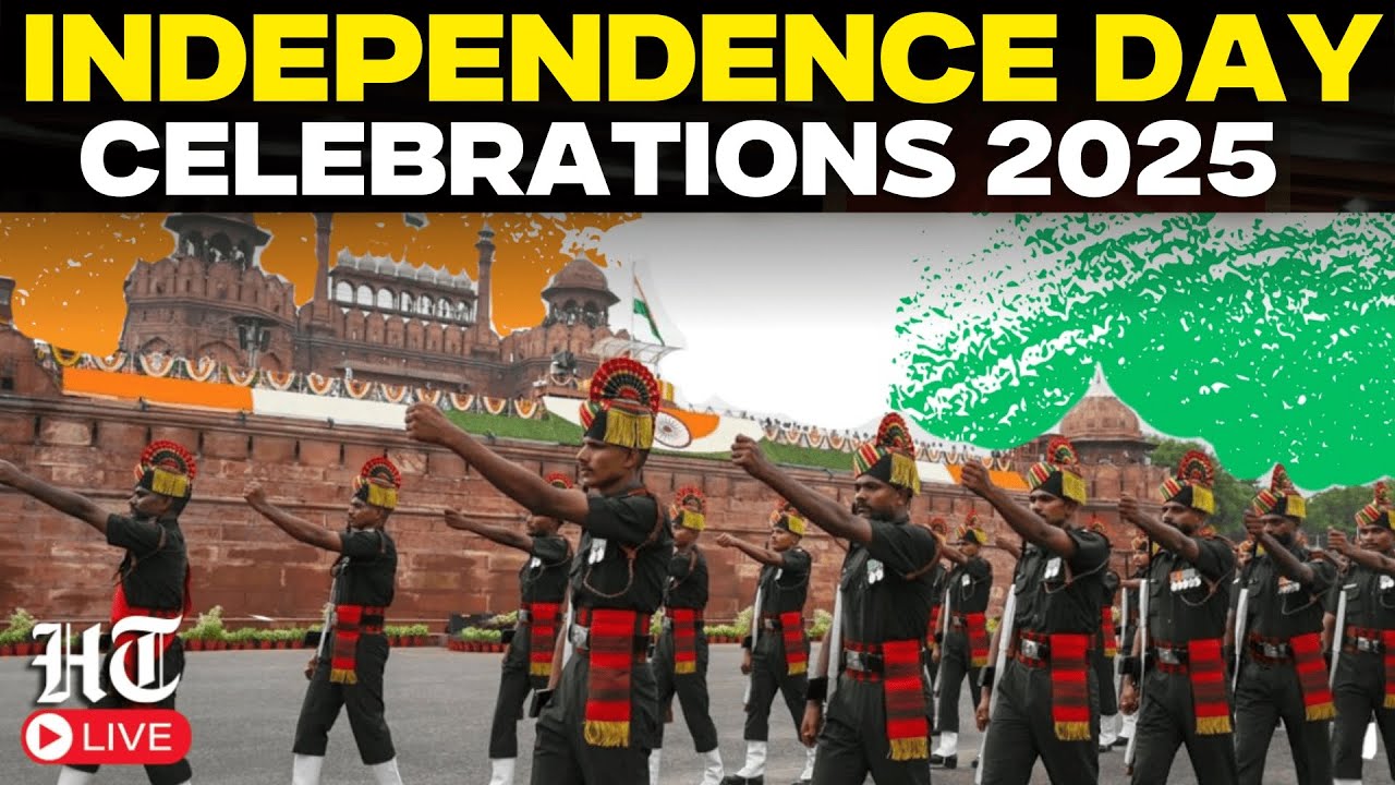 Independence Day 2025 Celebrations Live |79th Independence Day | Red ...