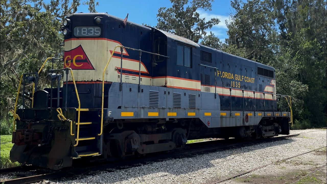 An Afternoon at the Florida Railroad Museum - YouTube