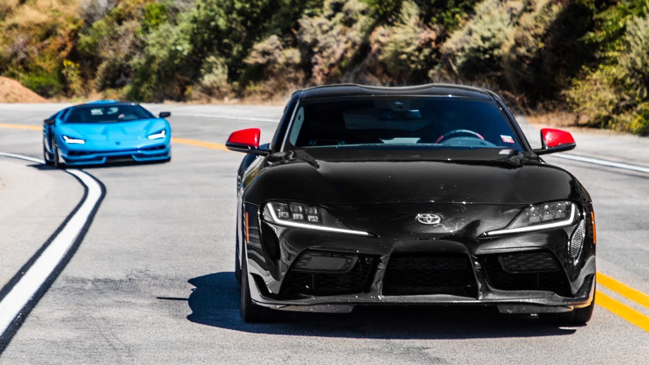 Stradman Supra vs Lamborghini Centenario! Monterey Car Week 2019 ...