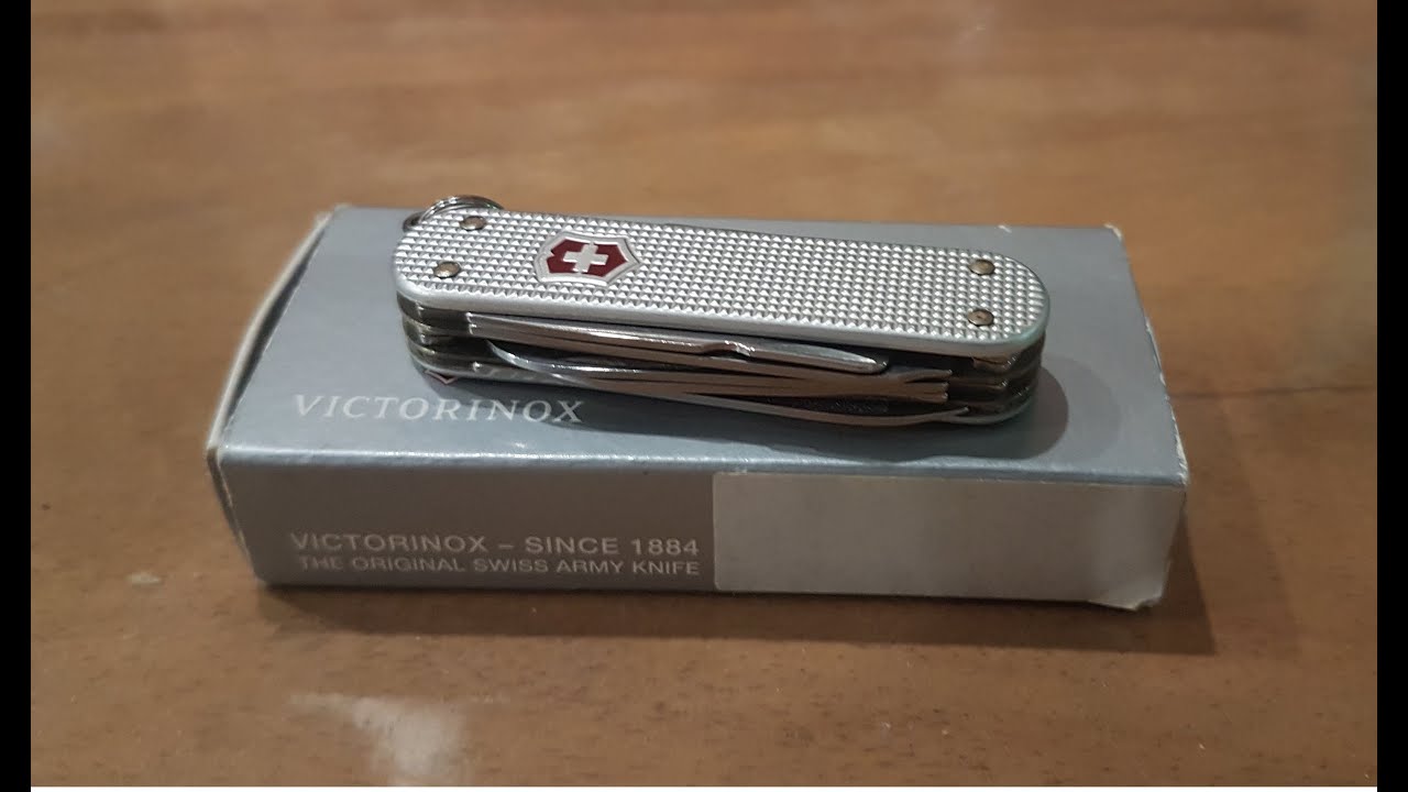 Victorinox MiniChamp alox 0.6381.26 review 開箱 - YouTube