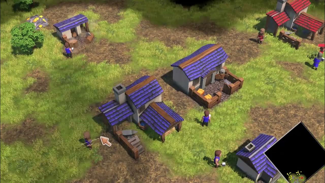 Hand Painted RTS Assets in prototype RTS game - YouTube