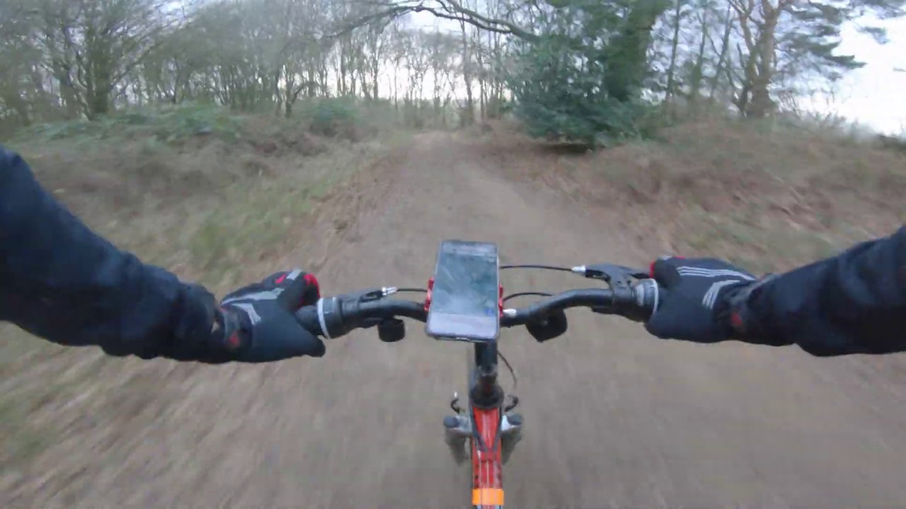 Shotover hill (Oxfordshire) mountain biking - MTB fun - YouTube