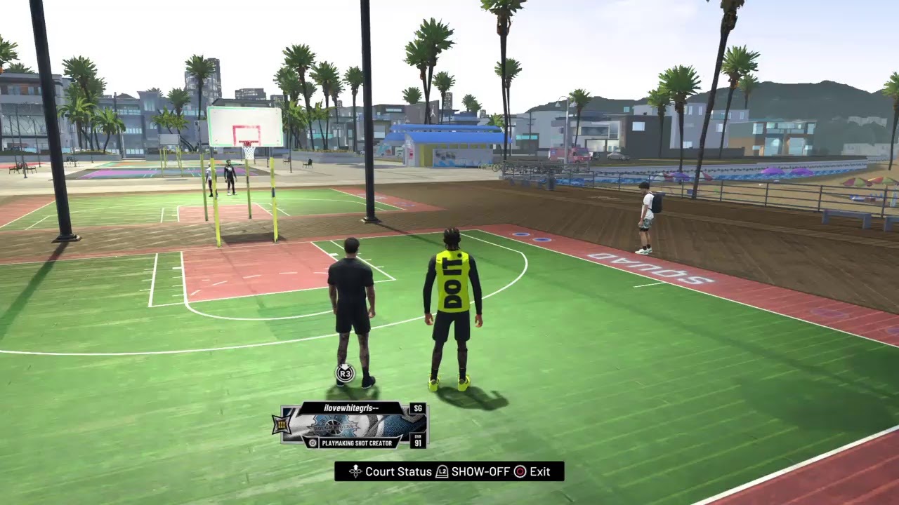 Playing 2k join up!! - YouTube