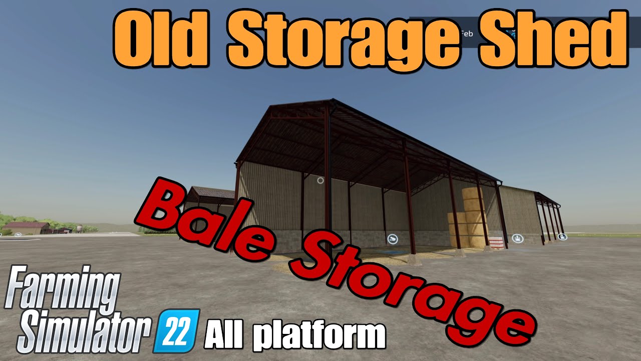 Old Storage Shed / FS22 mod for all platforms - YouTube