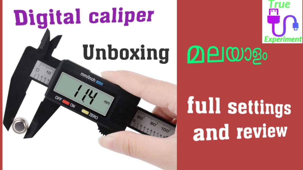 🏟️👍Digital Caliper Unboxing/ ഇതുണ്ടെങ്കിൽ ഏതൊരു വസ്തുവിന്റെ അളവ് ...