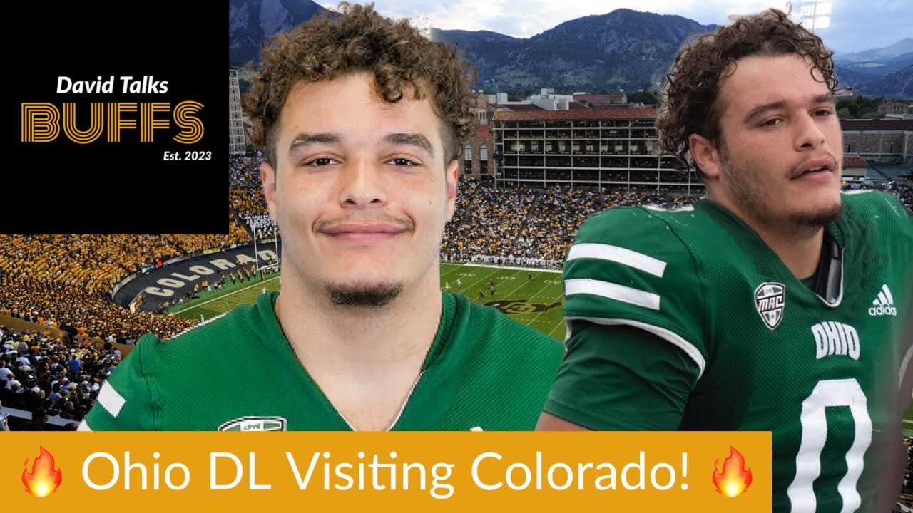 NICE! Rayyan Buell Ohio DT Visiting Colorado! | Colorado Football Coach ...