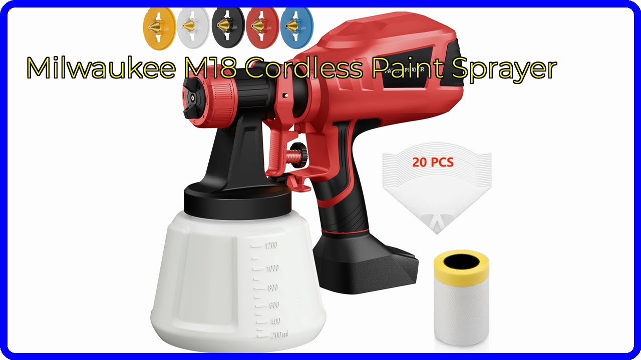 REVIEW (2025): Milwaukee M18 Cordless Paint Sprayer. First Look. - YouTube