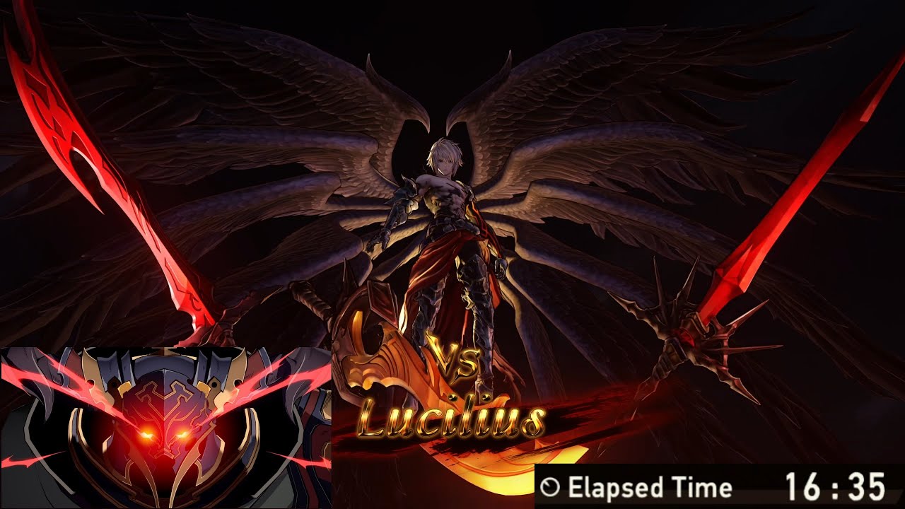 Lucilius Raid - Vaseraga Solo (16:35) Clear - Granblue Fantasy Relink ...