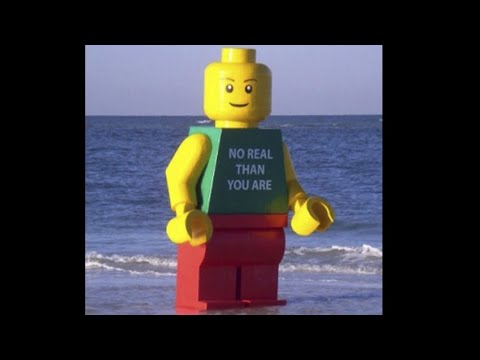 Giant Lego man washed up on the beach story (Ego Leonard the Lego man ...
