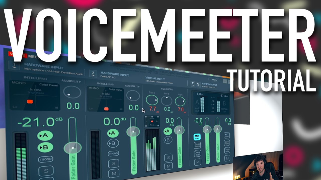 2 USB-Mikrofone mit VOICEMEETER aufnehmen - Tutorial - YouTube