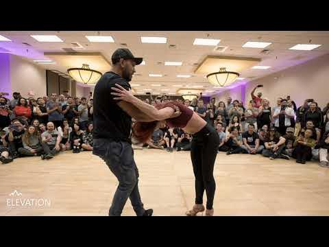 Kadu & Larissa | Blinding Lights by Loi - Elevation Zouk Festival 2022 | Brazilian Zouk demo ...