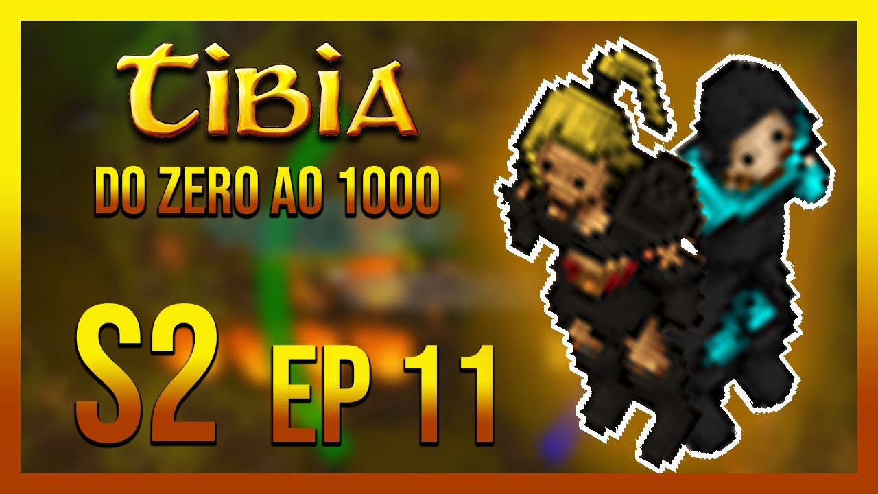 TIBIA do ZERO ao 1000 S2 E11 - Rushando o MAKER nos WYRM, PROFIT e PK ...