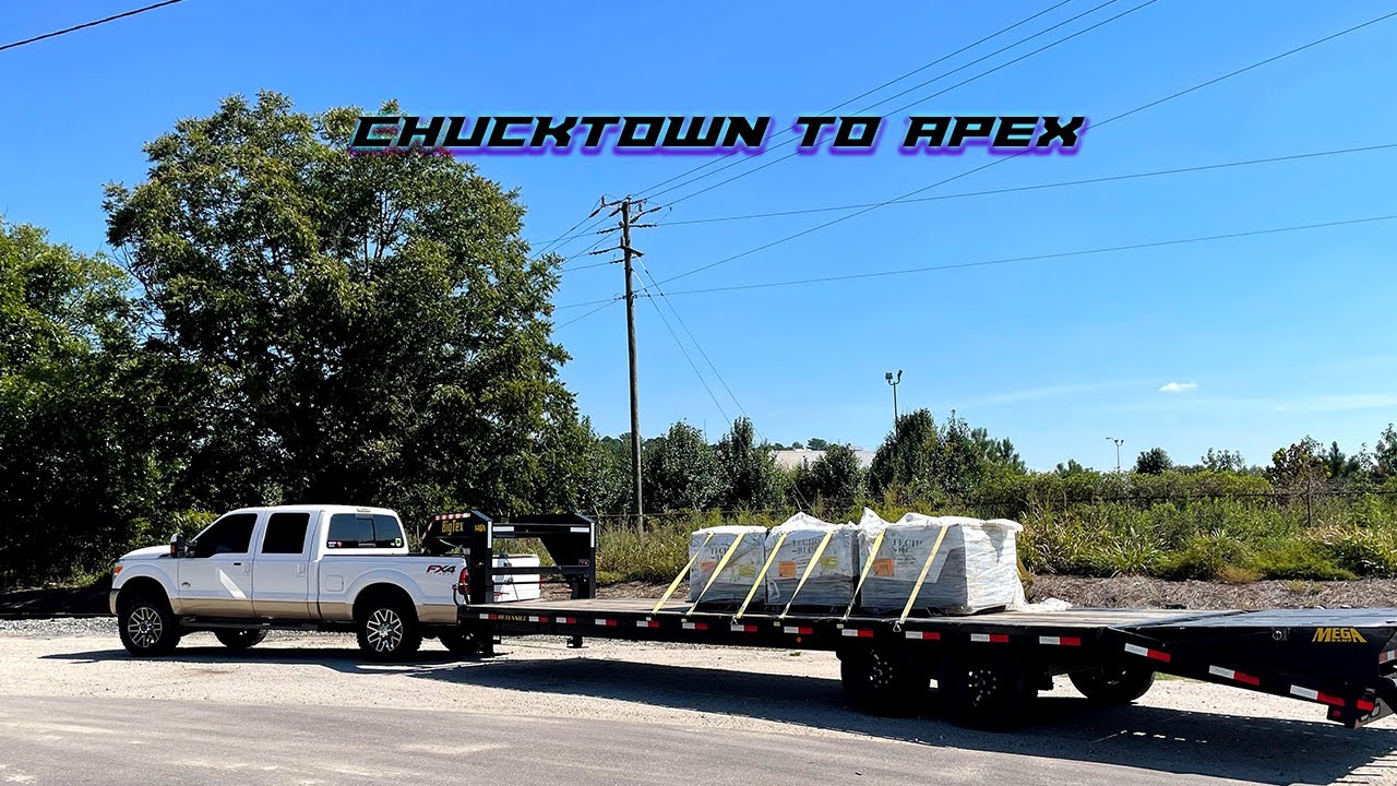 non cdl hotshot hauling stone from Charleston to apex with my 6.7 f250 ...