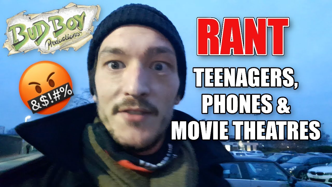 RANT! - Teenagers, Phones and Movie Theatres 😠 - VLOG - YouTube