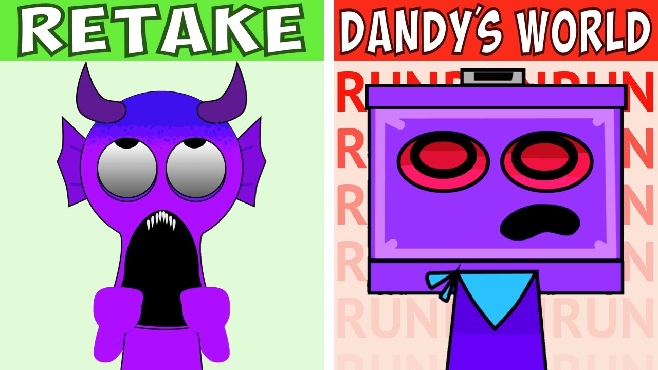 Incredibox Sprunki Retake VS Retake BUT Dandy's World - YouTube