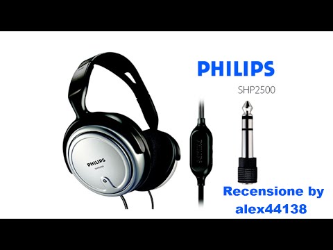 Recensione PHILIPS SHP2500 (ITA) - YouTube