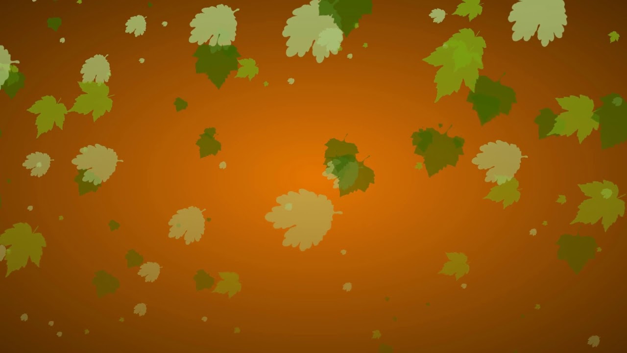 Leaf Background Animation Video Effect HD [2020] - YouTube