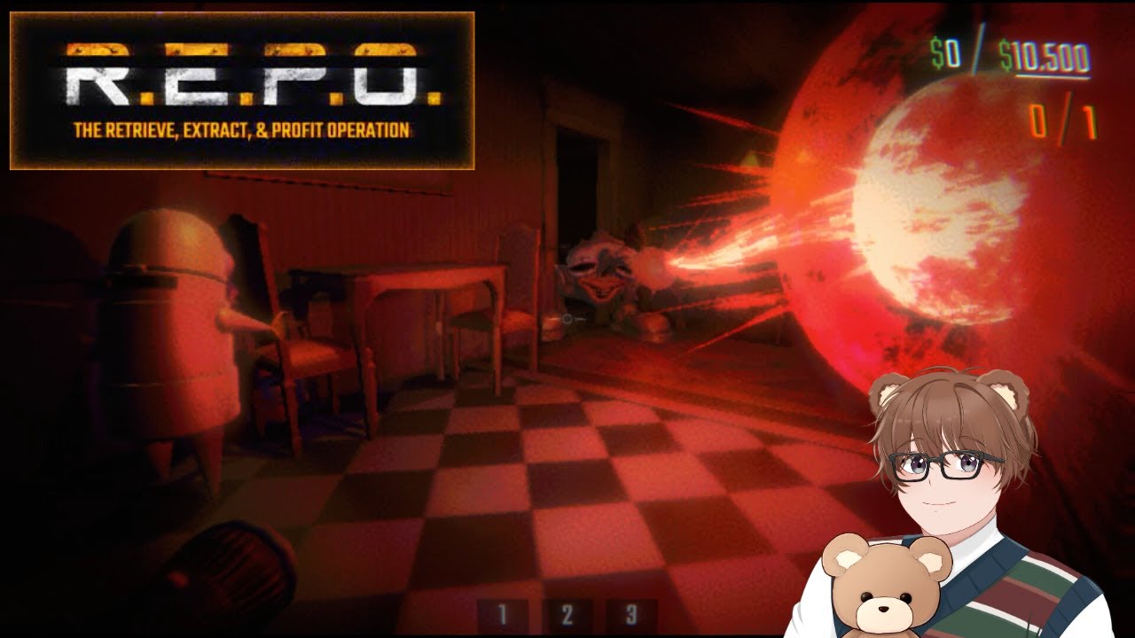 🔴 | Kuma jadi robot pemulung lagi | R.E.P.O - YouTube