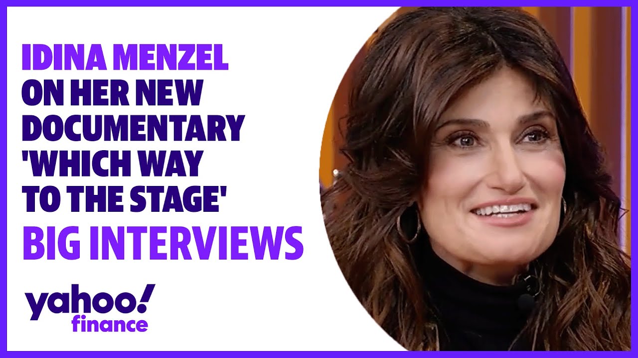 Idina Menzel on her new documentary, 'Which Way to the Stage' - YouTube