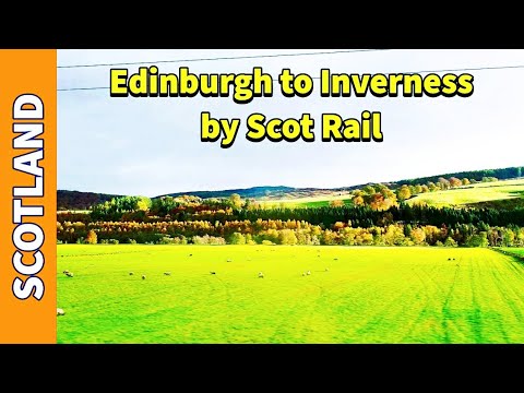 Great Scenic Rail Journey - Edinburgh to Inverness by Scot Rail - YouTube