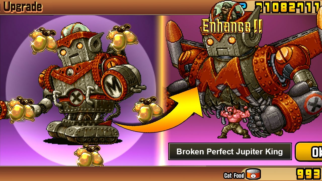 The Battle Cats - Unit Broken Perfect Jupiter King (Collab Metal Slug ...