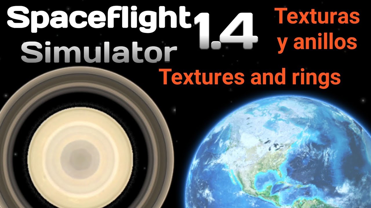 Spaceflight Simulator | Planet editor | Textures and rings - YouTube