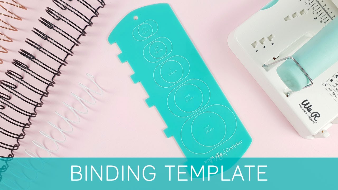 Binding Template - Craftelier - YouTube