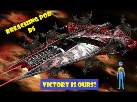 Babylon 5 Earth Force Breaching Pod - YouTube