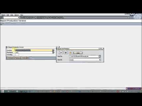 How do I use the automatic download of data sap - YouTube