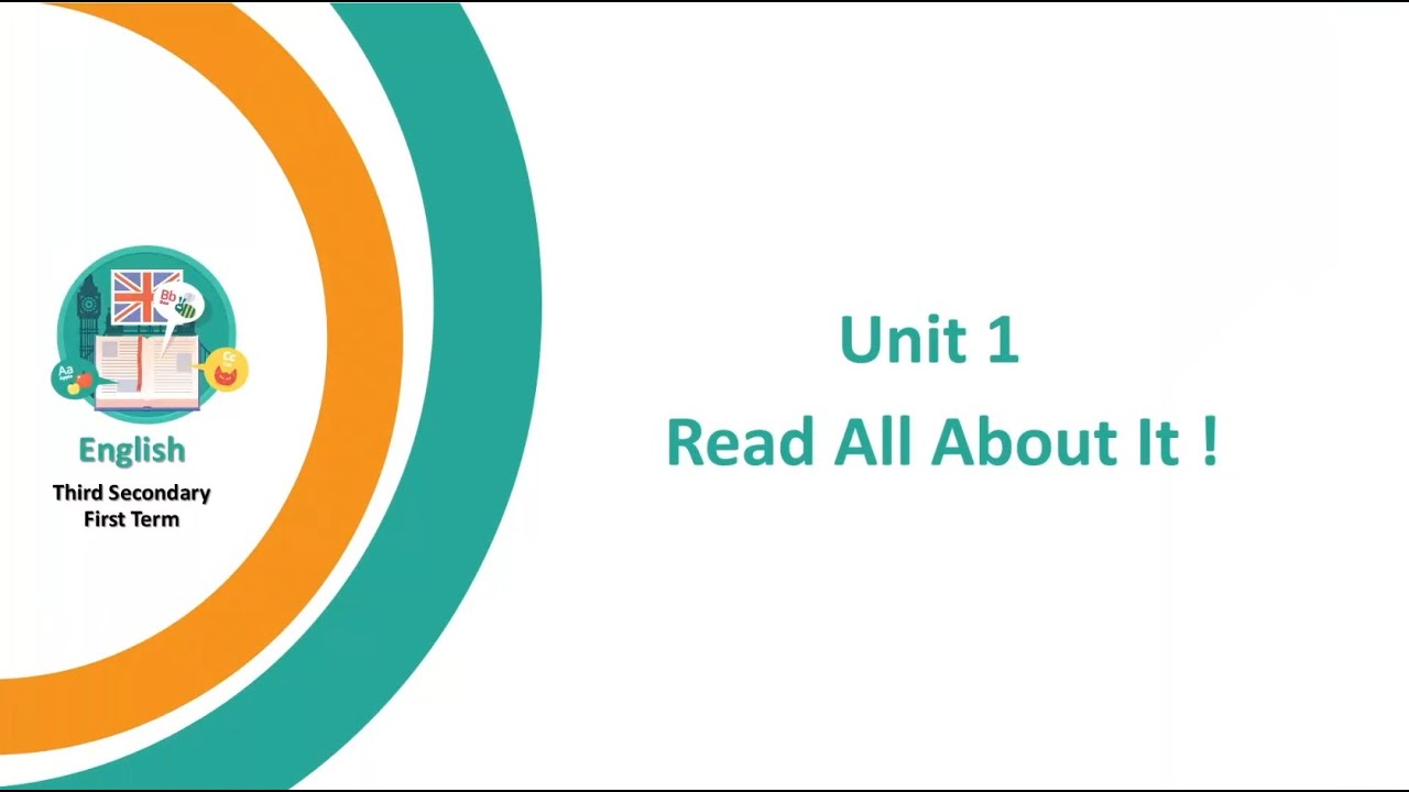 Unit 1 Read All About It ! - lesson 1 - YouTube