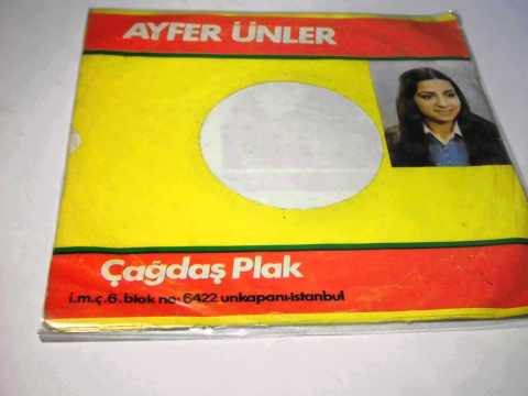 ayfer ünler unler dert bürümüş dört yanımı sevdim bir vefasızı PLAK RECORD 7\