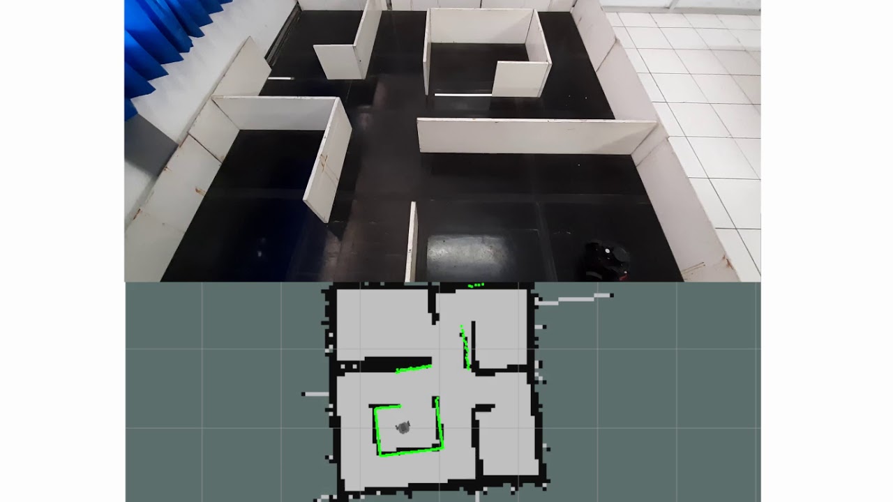 Turtlebot 3 SLAM & Obstacle Avoidance Application - YouTube