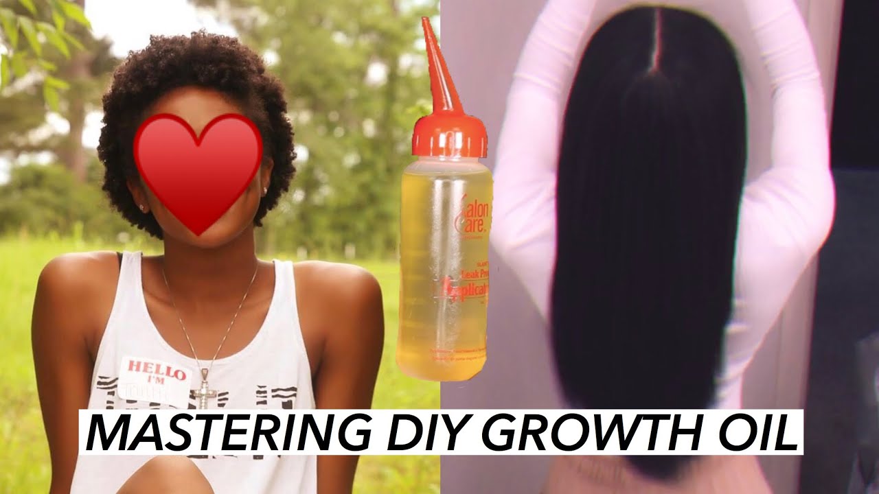 How to: DIY Growth Oil *MY SECRET TO GROWING HEALTHY HAIR FAST ...