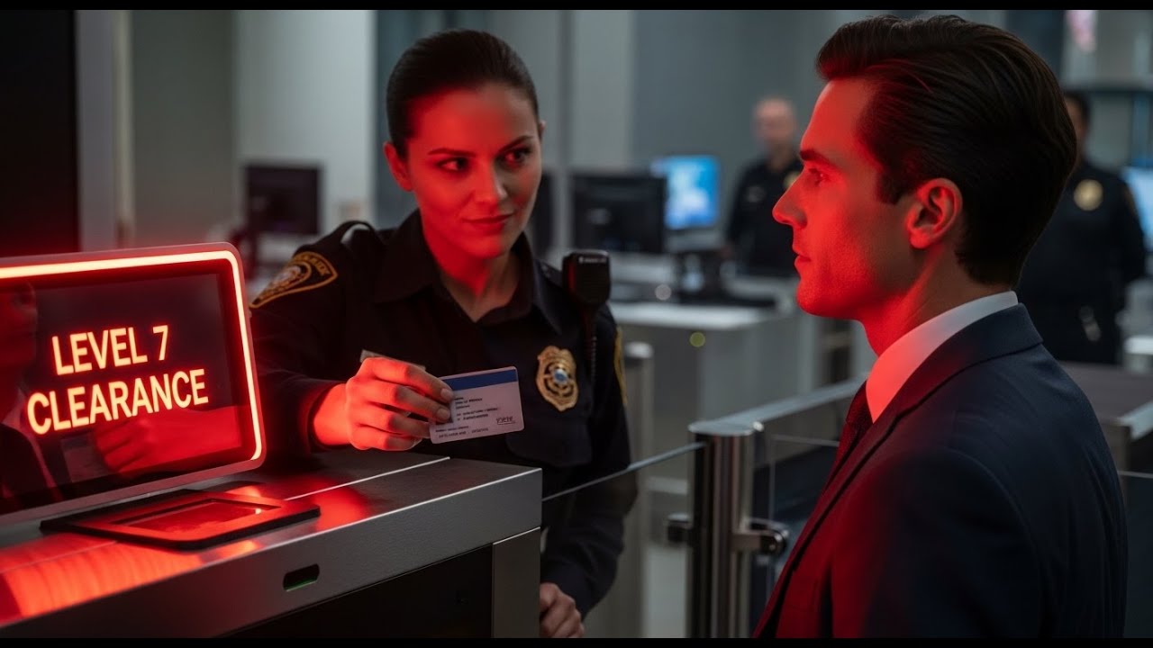 Security Scanned My ID and Sneered — Until Level 7 Clearance Lit the ...