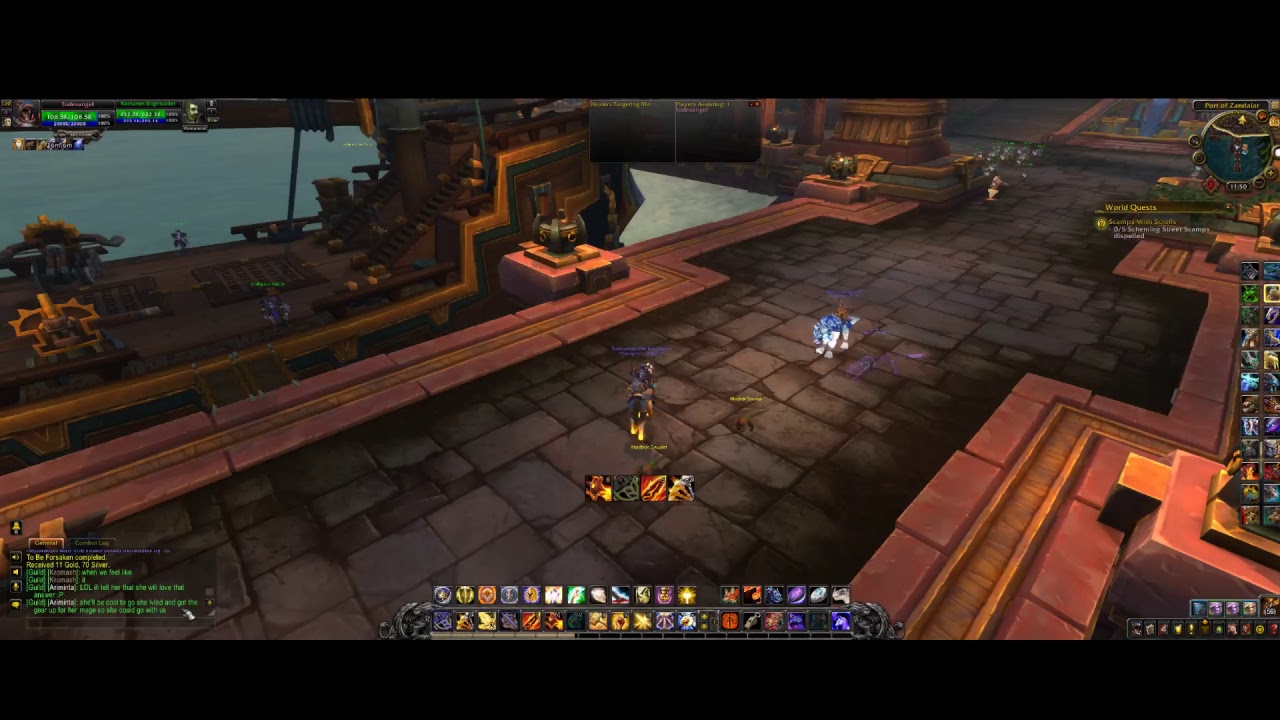 Nightborne Hunter Quest- WOW - YouTube