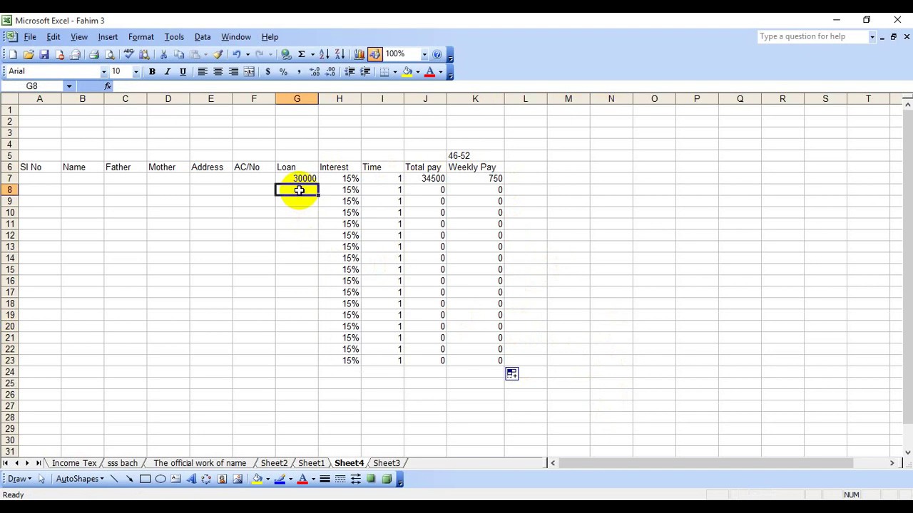 NGO management || with Microsoft Excel - YouTube