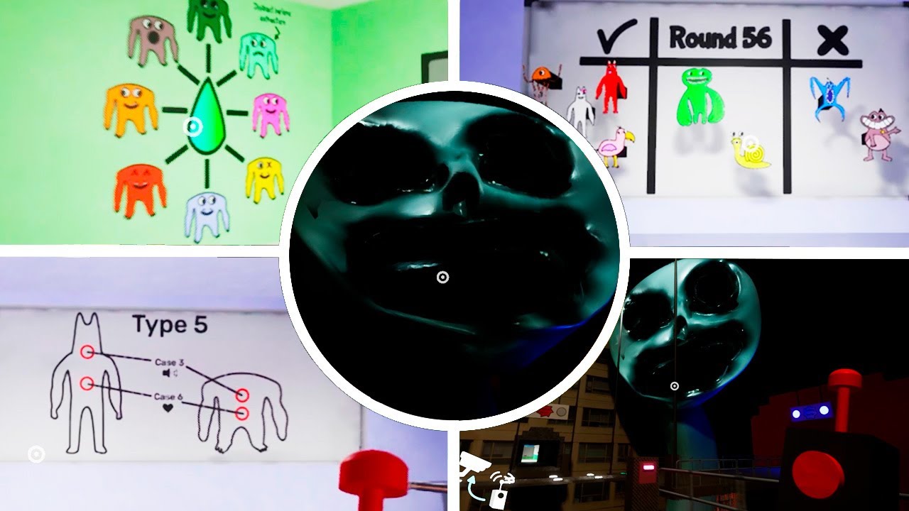 Garten of Banban 2 All Friendly Monsters in Banbaleena Class Room - YouTube
