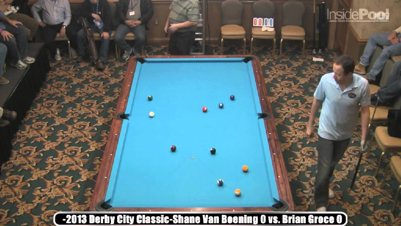 2013 Derby City Classic Shane Van Boening vs. Brian Groce Bigfoot 10 ...