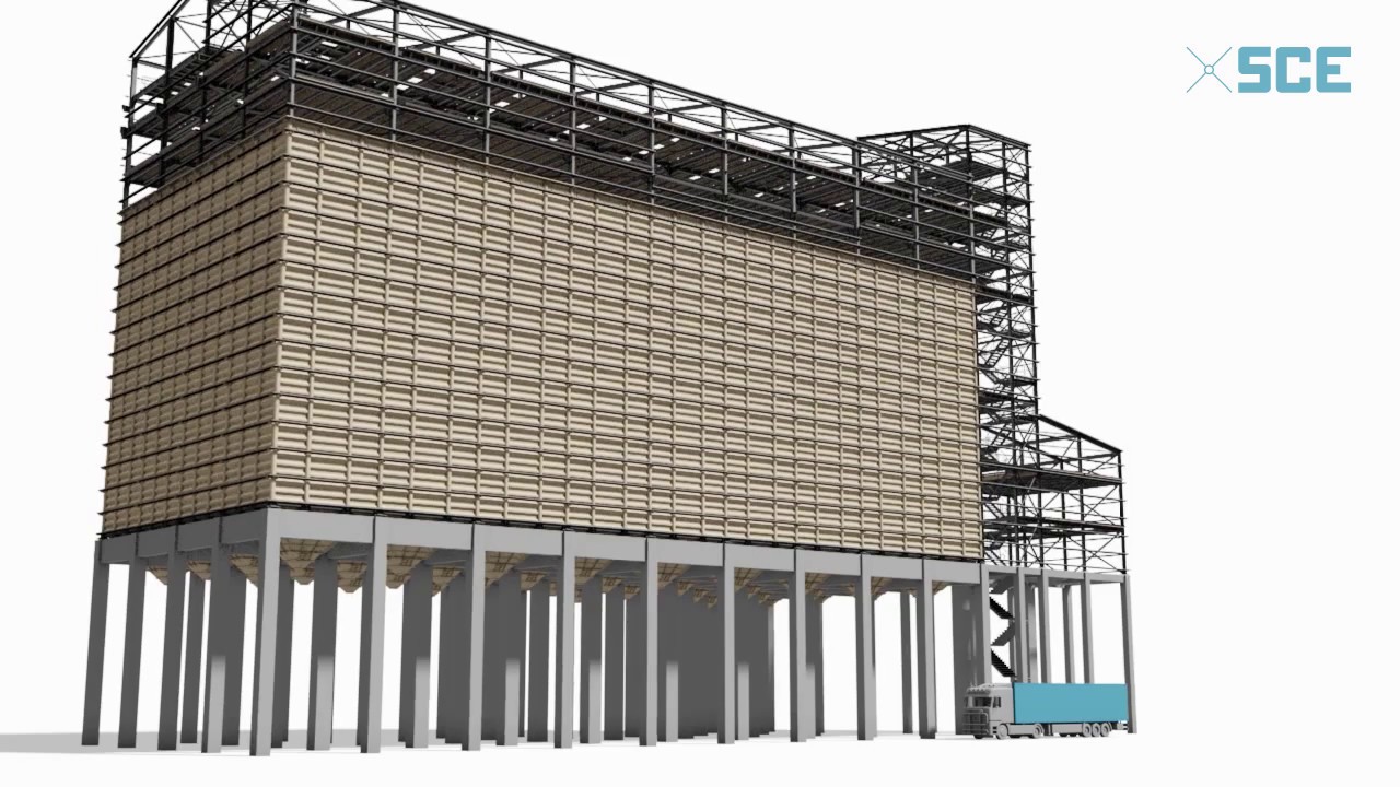 SCE designed and manufactured an in-plant rice storage solution. - YouTube