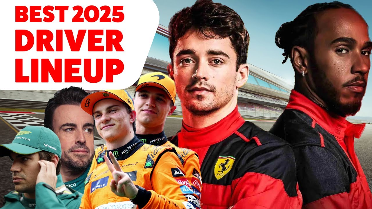 Who has the best F1 2025 driver lineup ? - YouTube