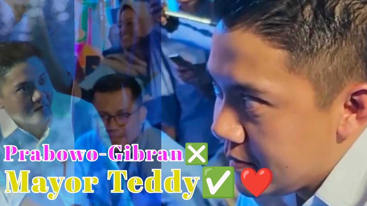 Mayor Teddy ‍ Probowo Gibran Pribumi Id - YouTube