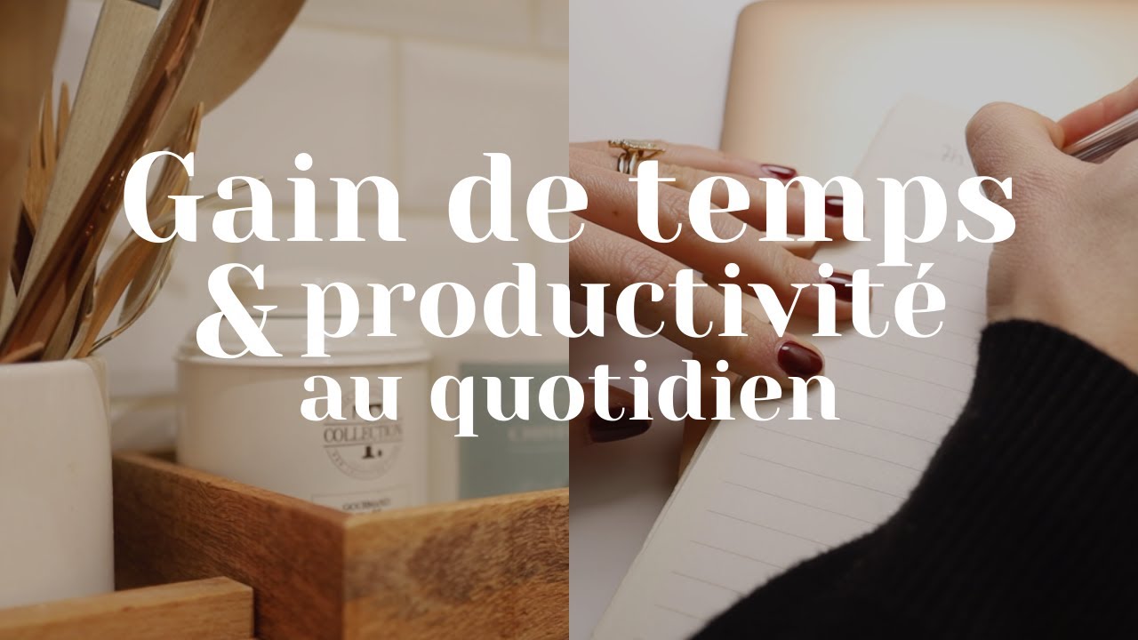 #ORGANISATION : Gain de temps & productivité, mon organisation au ...