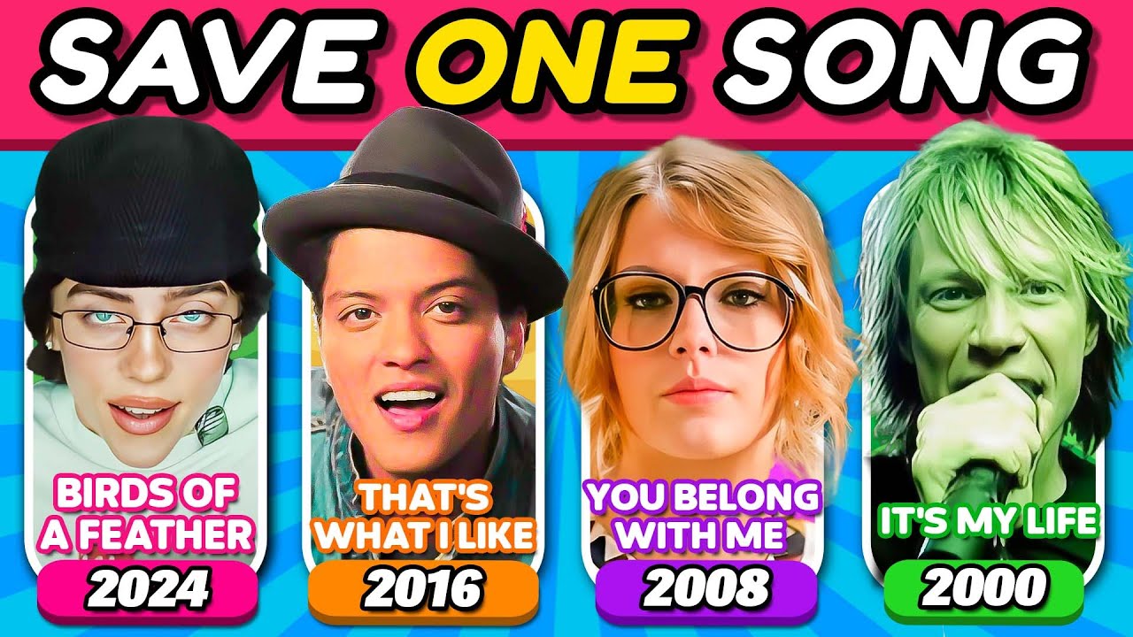 🎶 Hits Rewind: Save One Song Per Year ⏪ (2024 - 2000) | Music Quiz ...