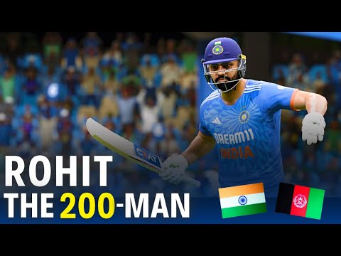Rohit Sharma 200* Double Century | 2nd T20 | India🇮🇳 Vs Afghanistan🇦🇫 ...