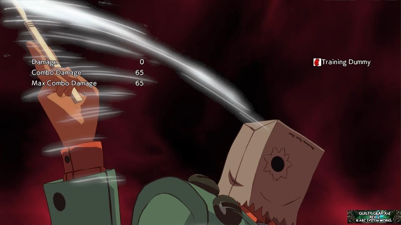 Guilty Gear Xrd REV 2-Faust Instant Kill Combo #2 (Dust) - YouTube
