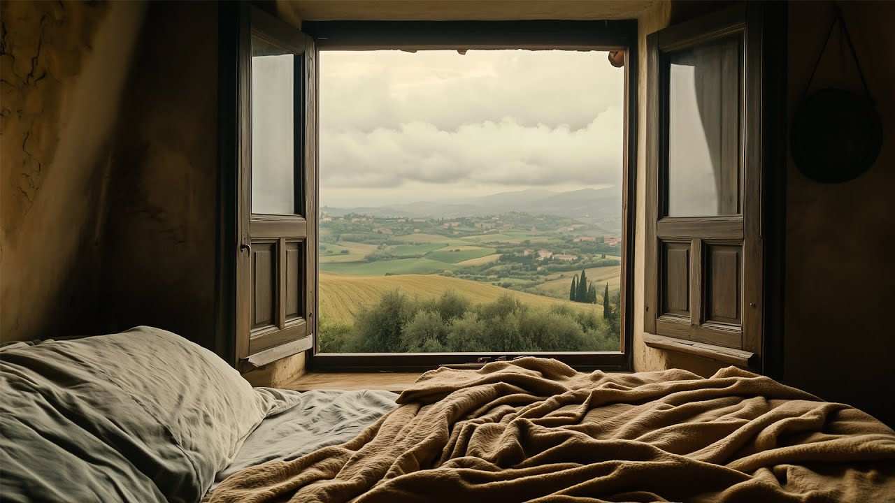 Watch The Spring Rain Fall In Tuscany, Italy🌧️🌿Spring Ambience With ...